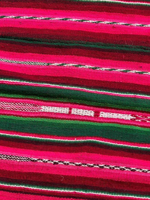 Vintage South American Andean Peruvian Manta Cloth Kilim Weaving, 1950s ...