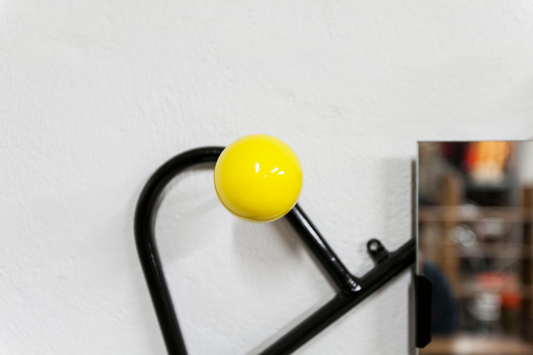 Wall-Mounted Coat Rack Atom Series attributed to Roger Ferraud, France ...