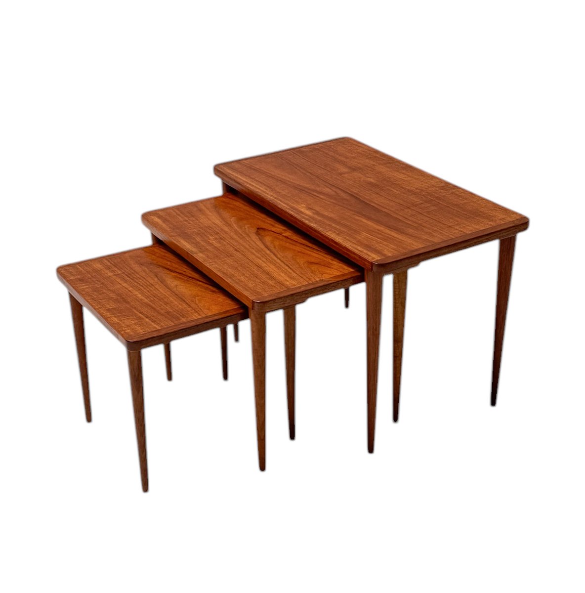 Mid-Century Modern Nesting Tables, 1960s, Set of 3 for sale at Pamono