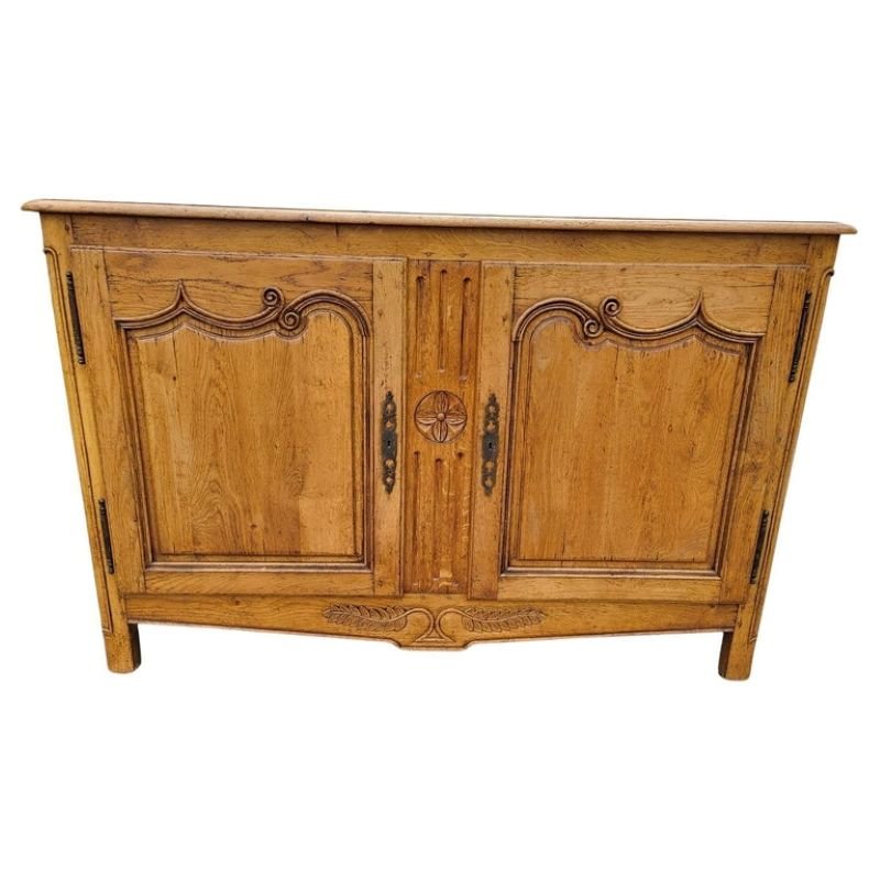 Normandy Louis XVI Country Sideboard in Oak, France for sale at Pamono