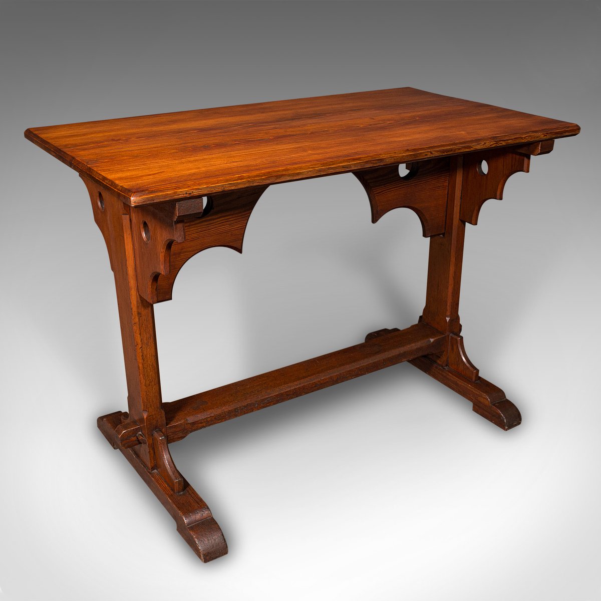 Victorian Hall Table in Pine, 1870s for sale at Pamono
