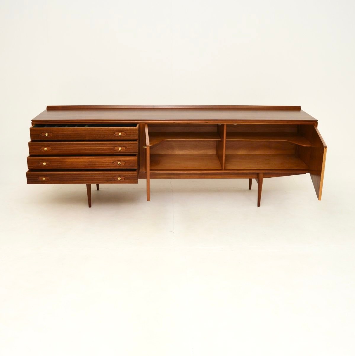 Vintage Walnut Hamilton Sideboard attributed to Robert Heritage for Archie Shine, 1950s for sale ...