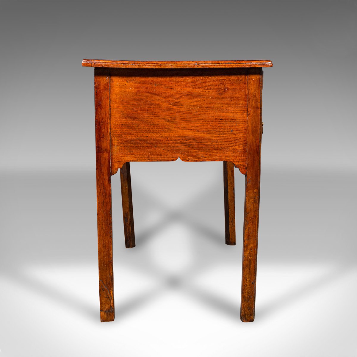 Georgian Lowboy Table in Burr Walnu & Oak, 1780s for sale at Pamono