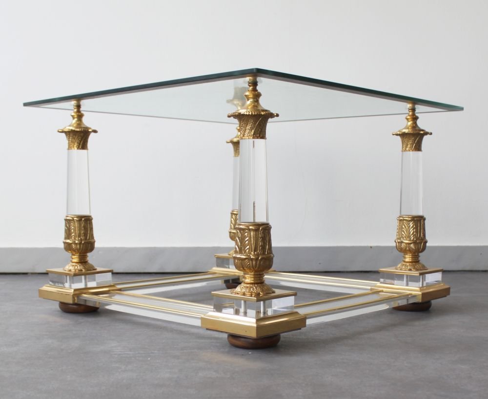 Hollywood Regency Coffee Table from Maison Charles, Style for sale at ...