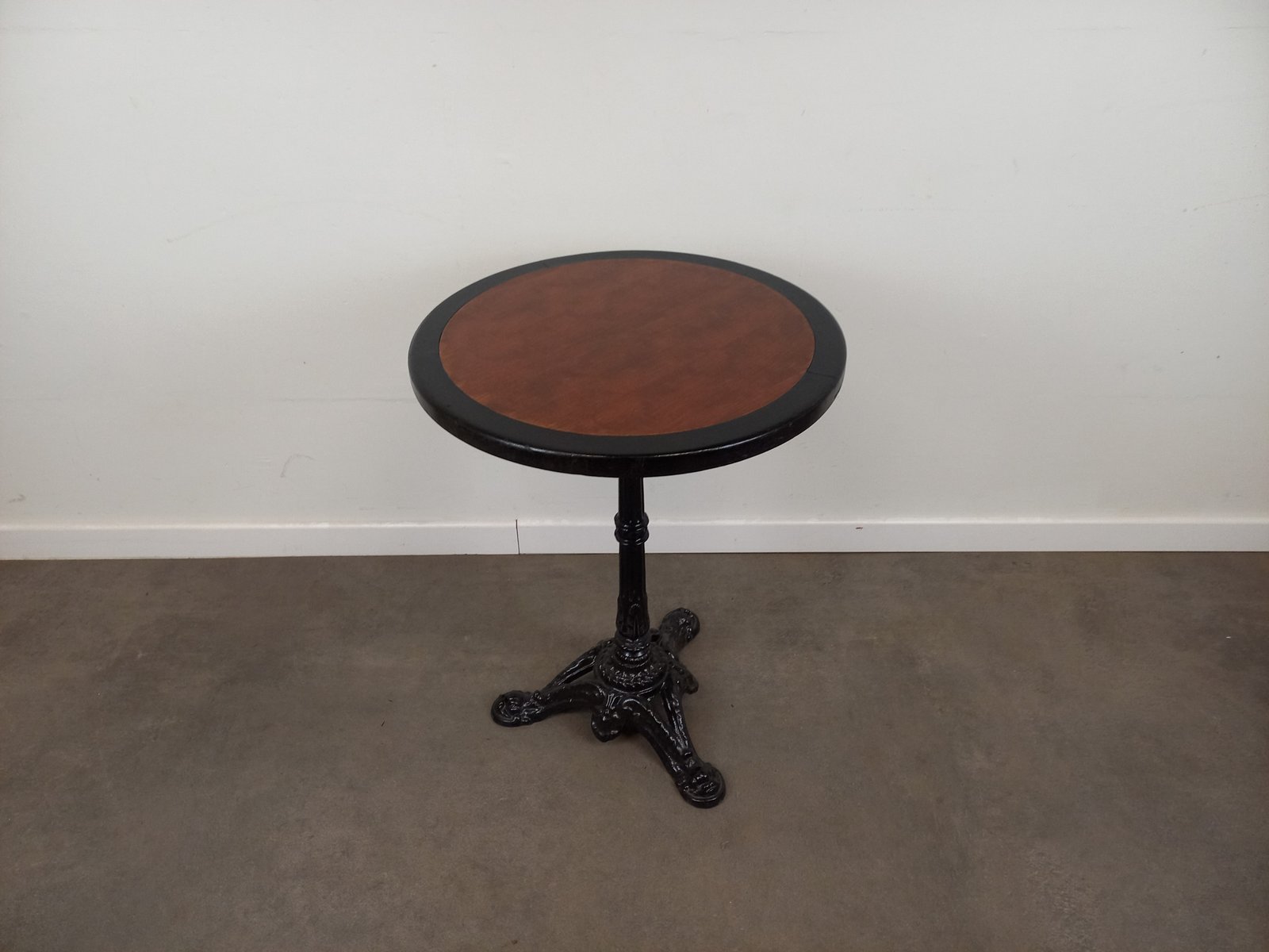 Parisian Bistro Pedestal Table, 1950s for sale at Pamono