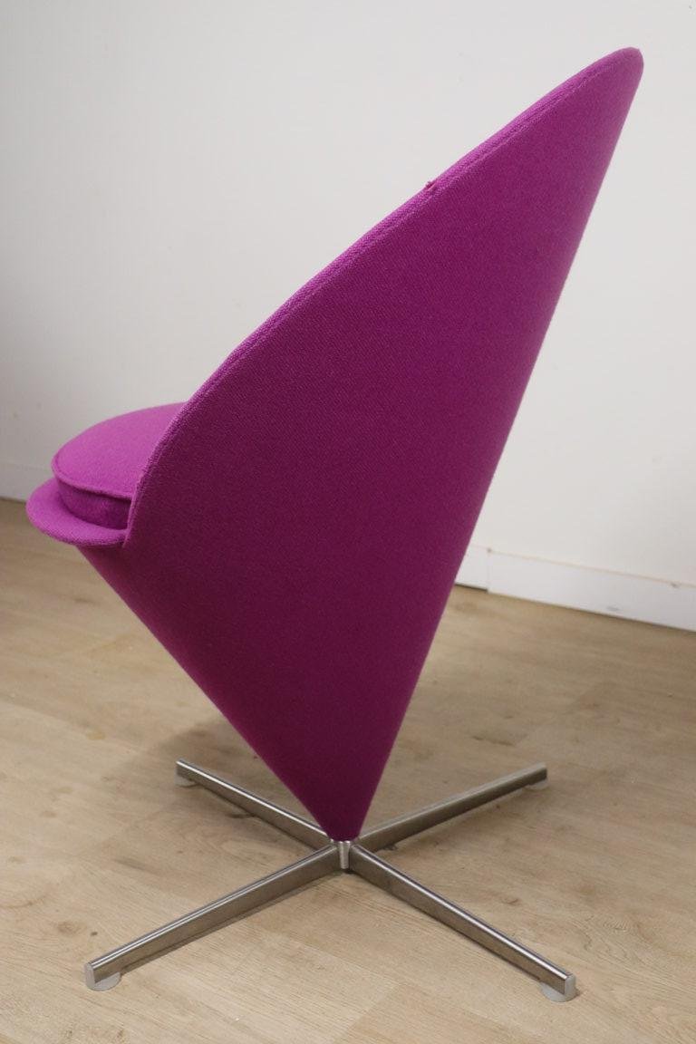Cone Chair Model Chair by Verner Panton for Vitra, 1990s for sale at Pamono