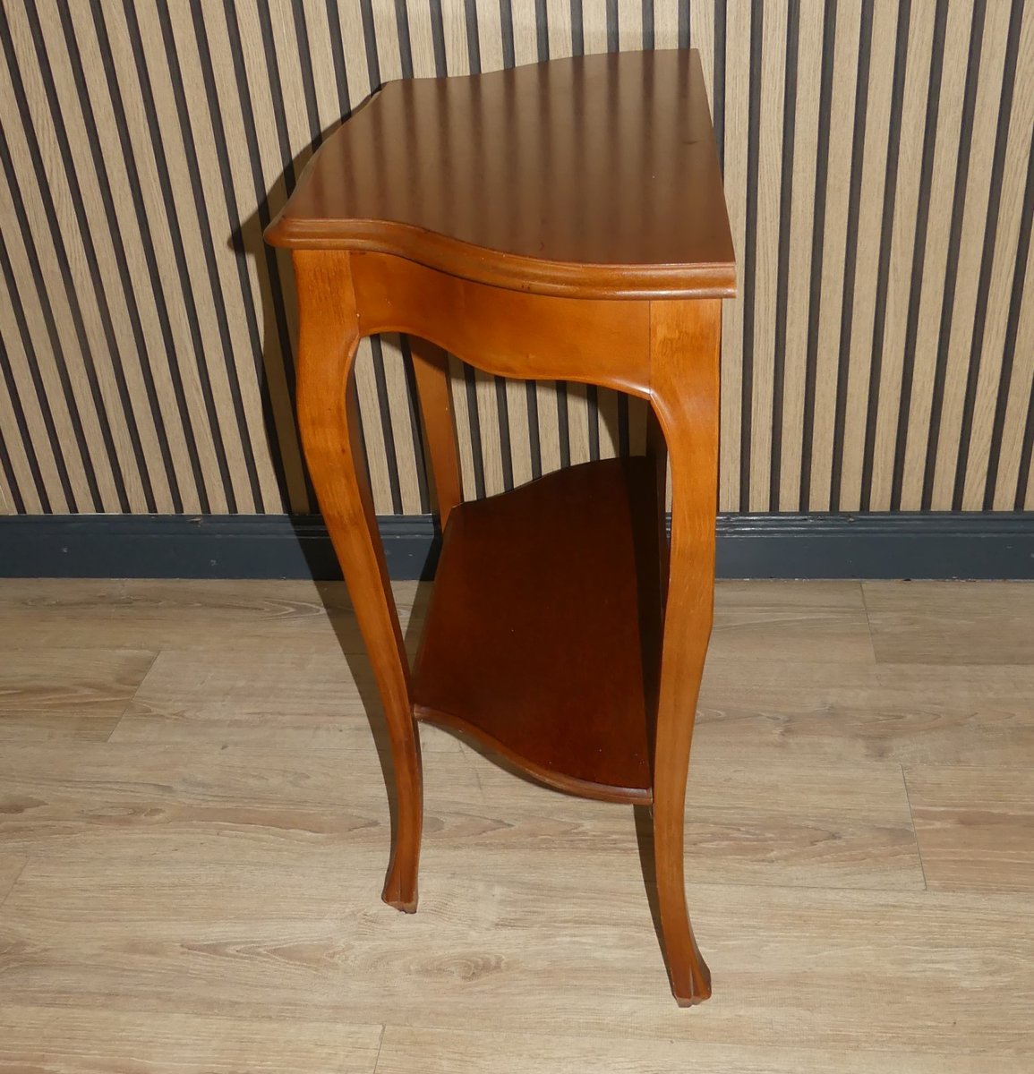 Half Round Console Table with Drawer, 1960s for sale at Pamono