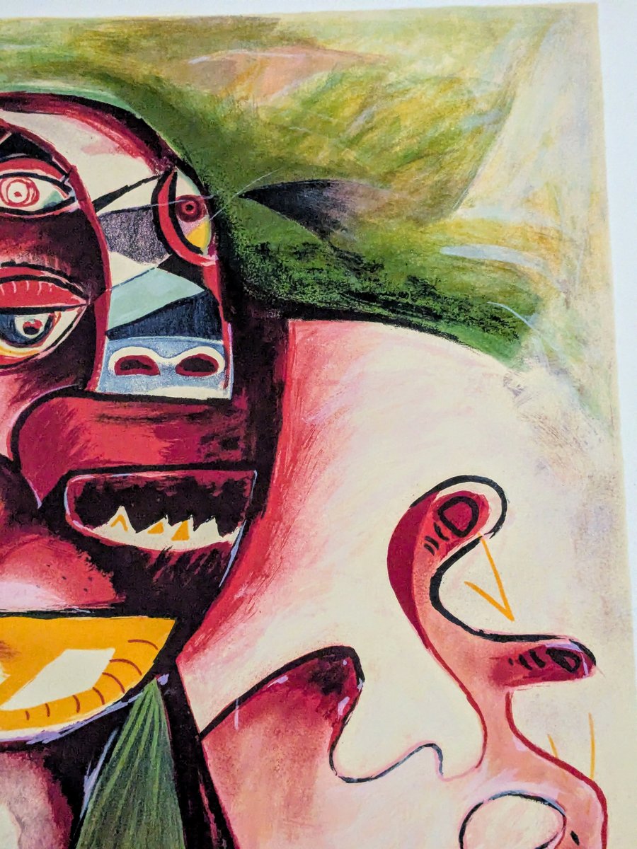 Alexandra Nechita, Forgotten Values, Lithographie en couleurs, 1997 en vente sur Pamono