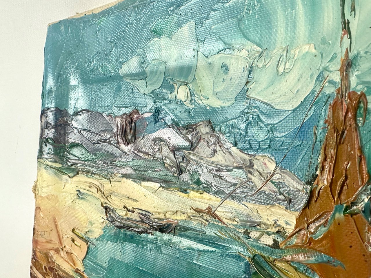 Walter Prescher Van Ed, Ships, Oil on Canvas, 1980s for sale at Pamono