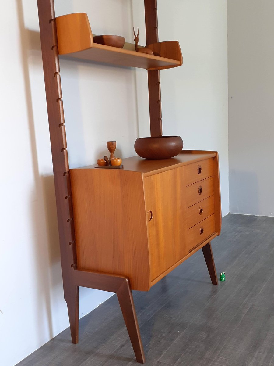 Mid-Century Scandinavian Teak Storage Unit from Ergo, 1960s for sale at ...
