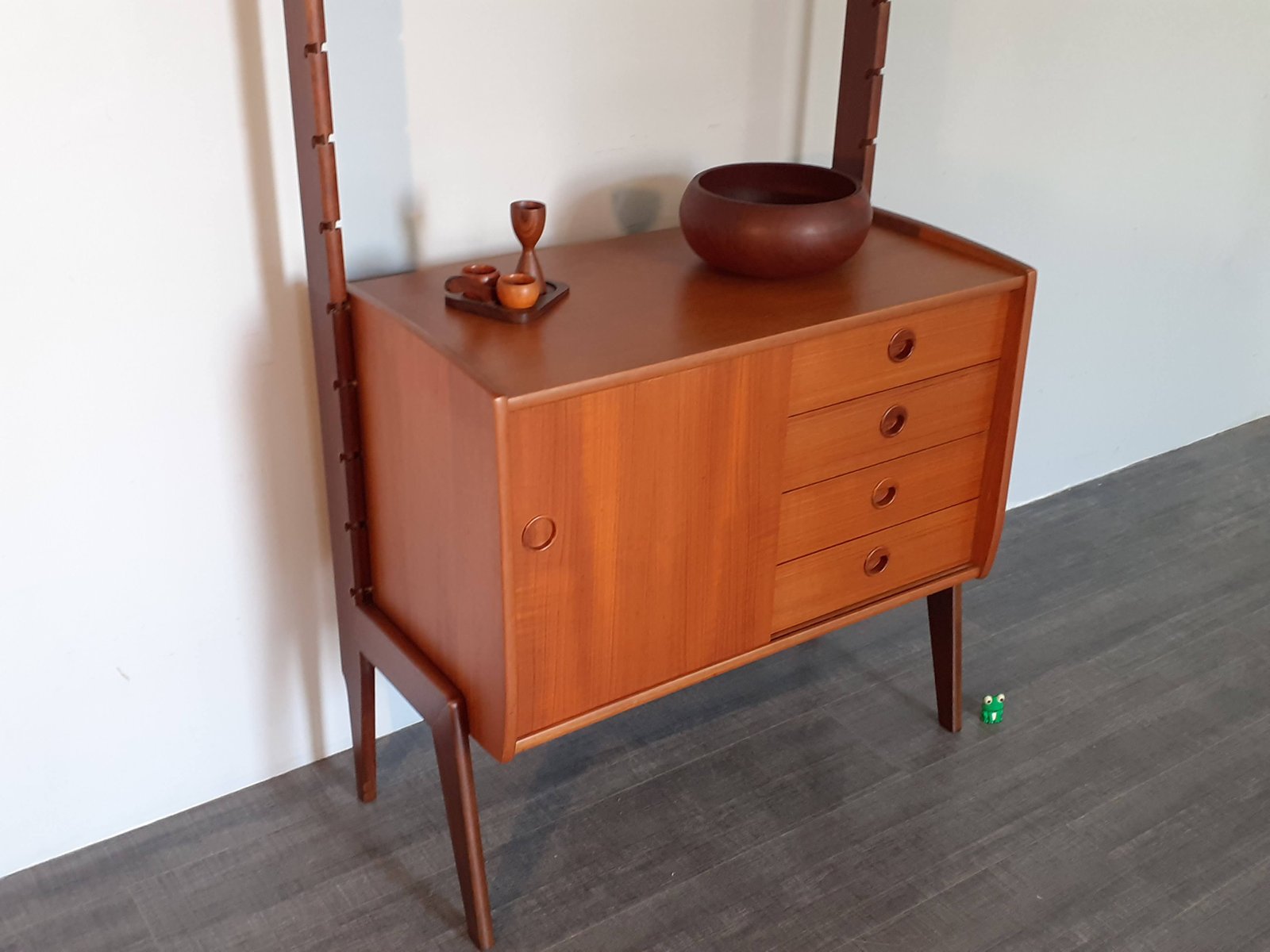 Mid-Century Scandinavian Teak Storage Unit from Ergo, 1960s for sale at ...