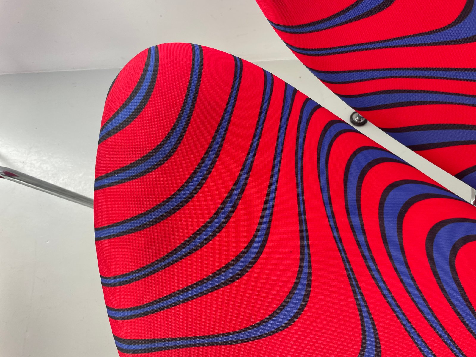 Set of Vintage Orange Slice Chairs by Pierre Paulin for Artifort, 1970s ...