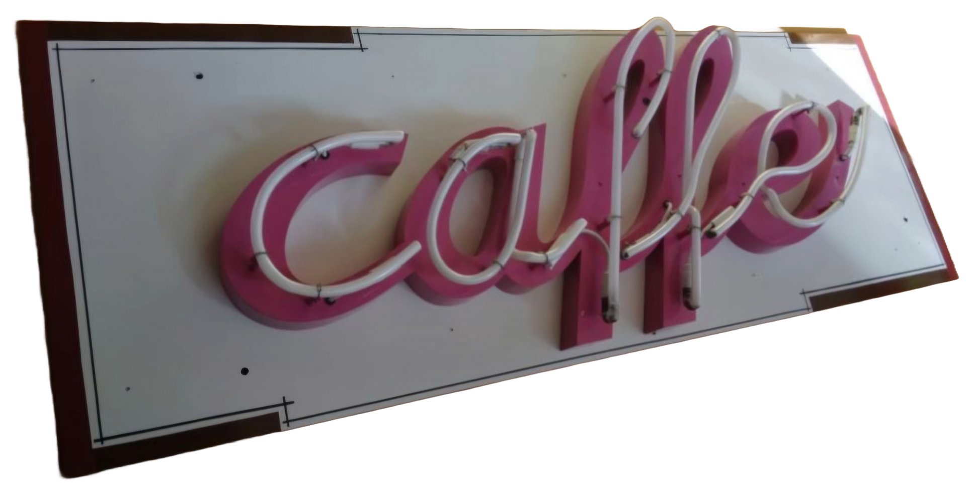 Vintage Caffe Neon Sign for sale at Pamono