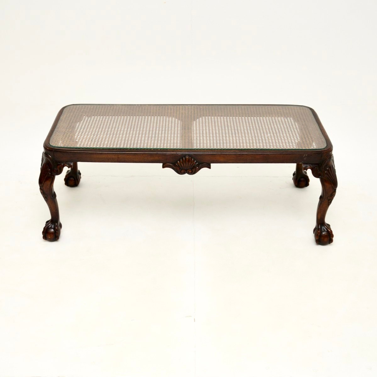 Antique Walnut Coffee Table, 1900s for sale at Pamono