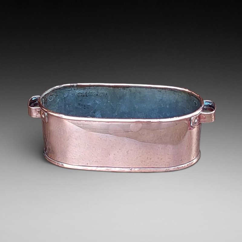 Victorian Copper Crocus Planter for sale at Pamono