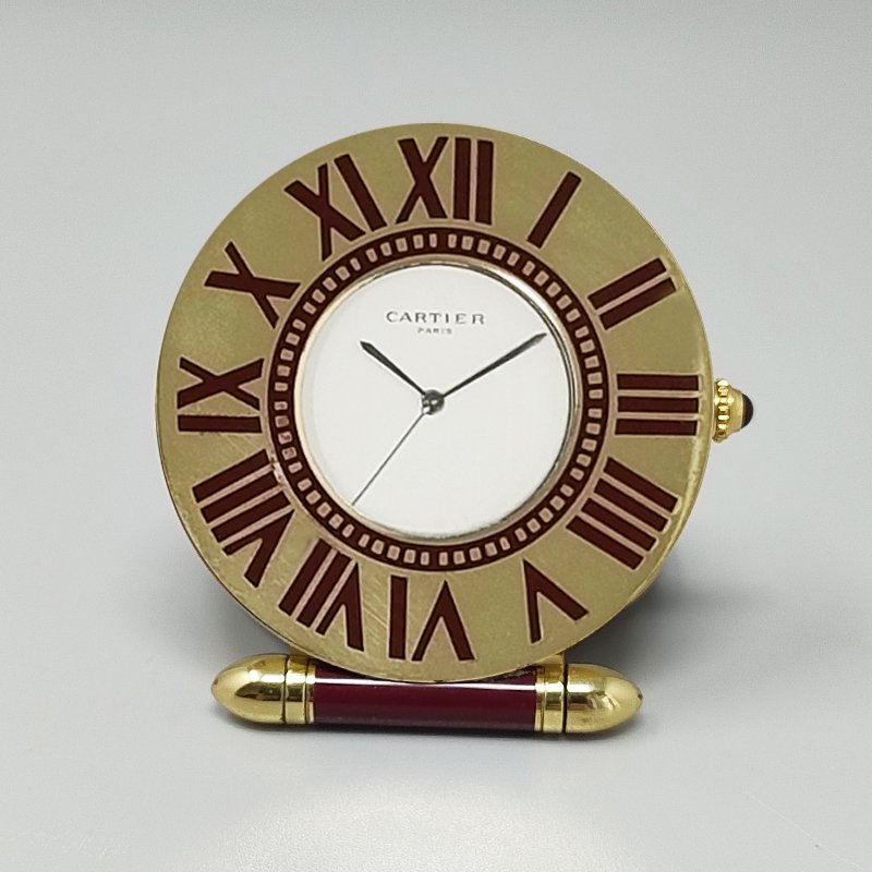 Alarm Clock Pendulette by Cartier, 1990s for sale at Pamono