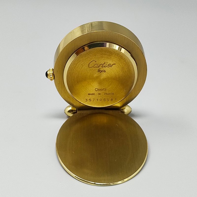 Alarm Clock Pendulette by Cartier, 1990s for sale at Pamono