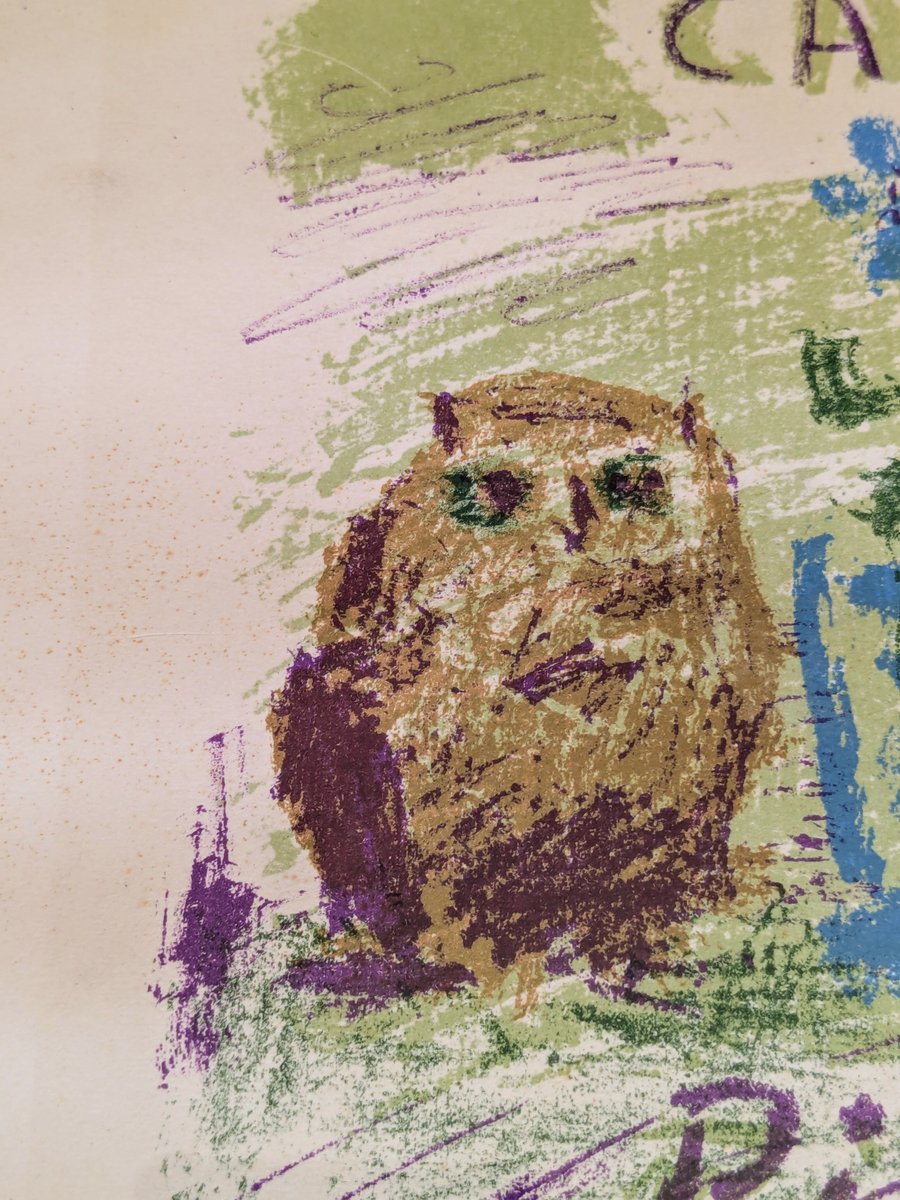 Pablo Picasso, Composition, Original Color Lithograph, 1959 for sale at ...