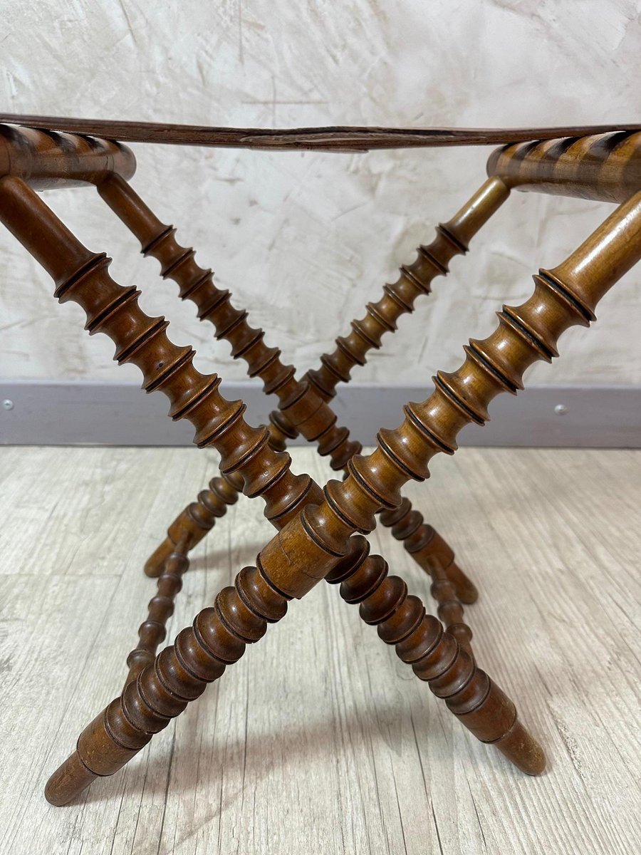 Walnut Side Table, 1900s for sale at Pamono