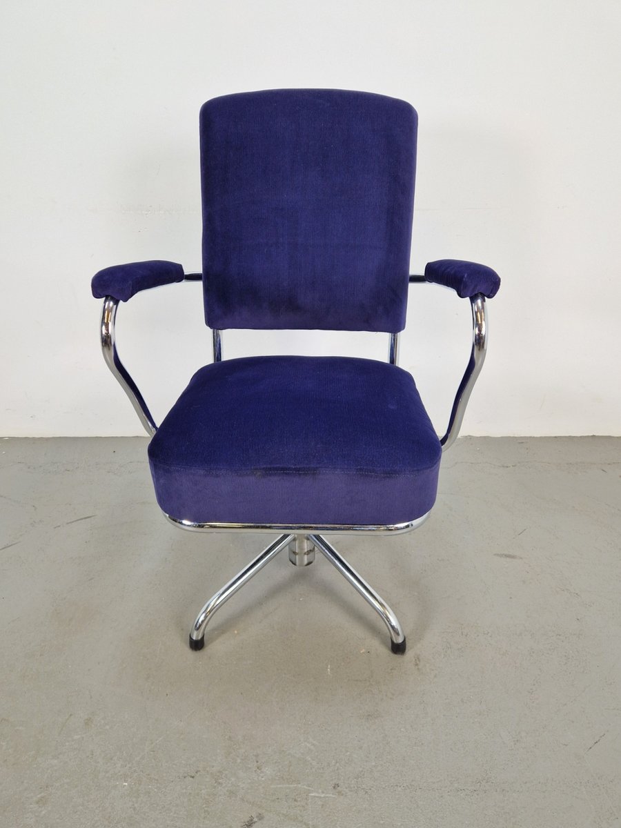Vintage Office Chair by Paul Schuitema for Fana, 1960s for sale at Pamono