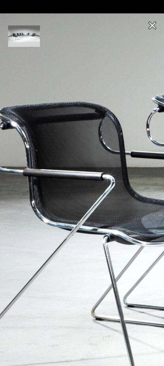 Dining Chairs by Charles Pollock for Castelli / Anonima Castelli, 1980s ...