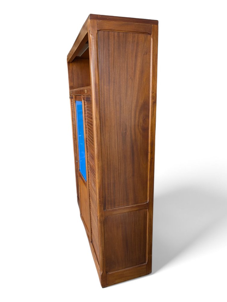 Vintage Rolling Shutter Filing Cabinet for sale at Pamono