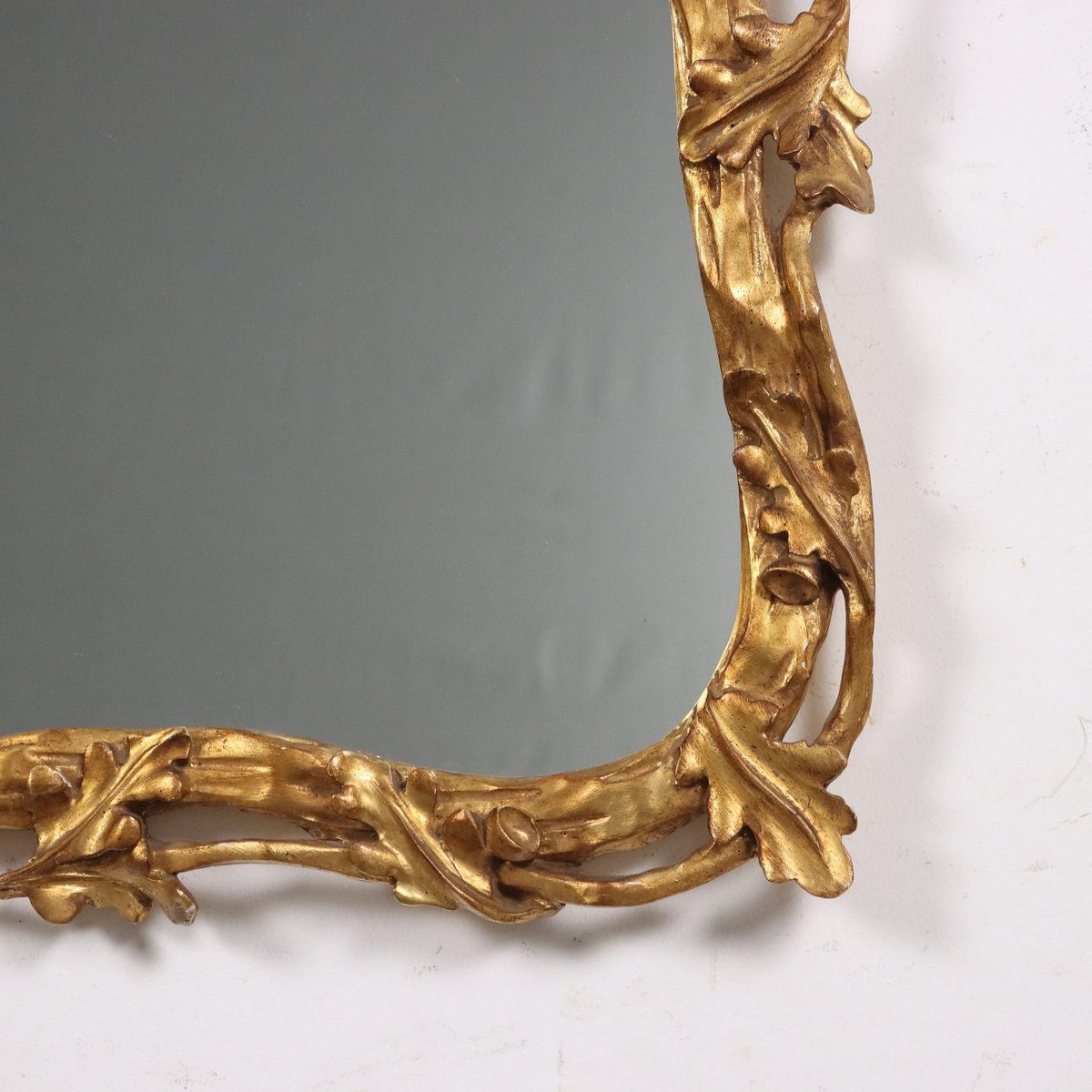 Rococo Style Gilt Mirror for sale at Pamono