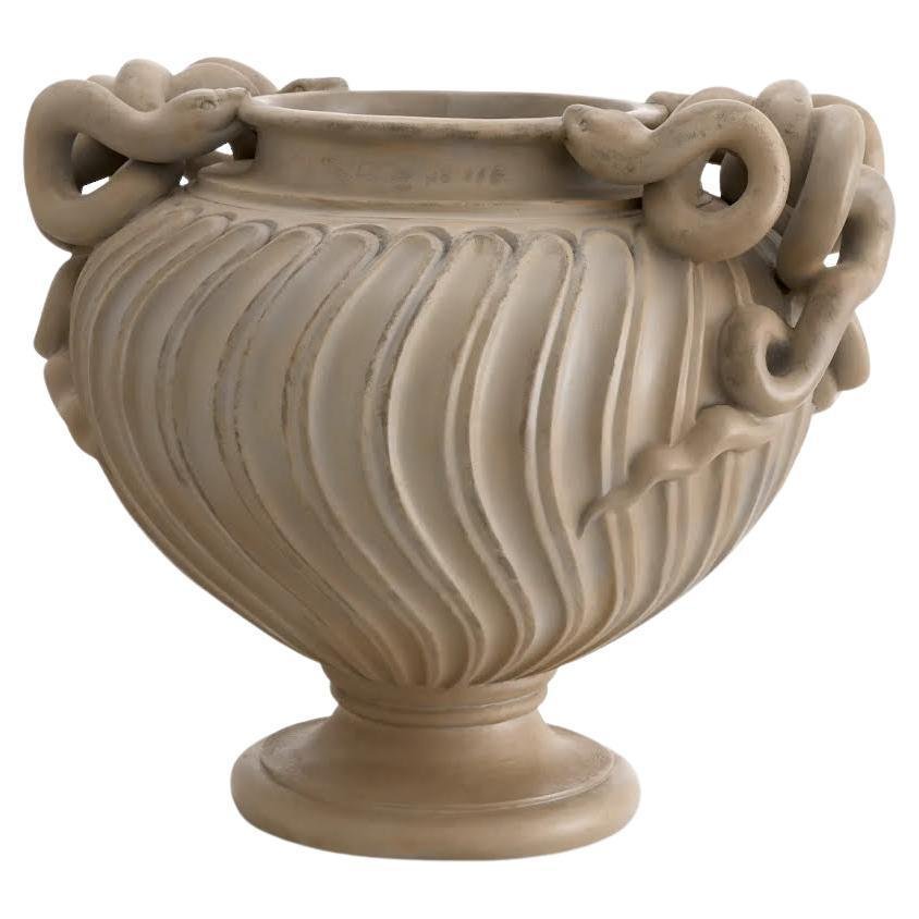 Large Terracotta Pots in the Taste of Ancient Rome, Set of 2 for sale ...