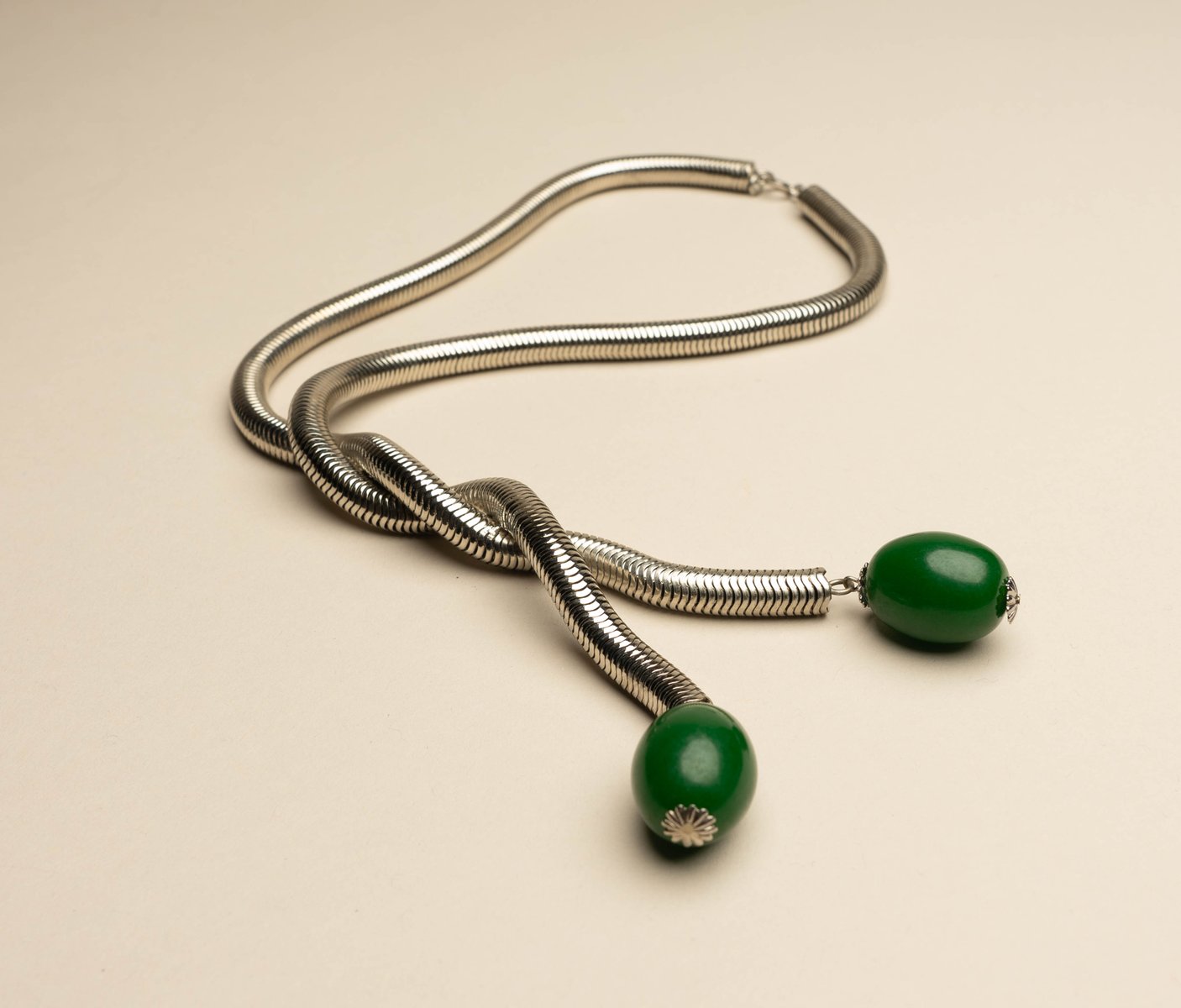 Art Deco Avant-Garde Necklace attributed to Jakob Bengel, 1930s for ...