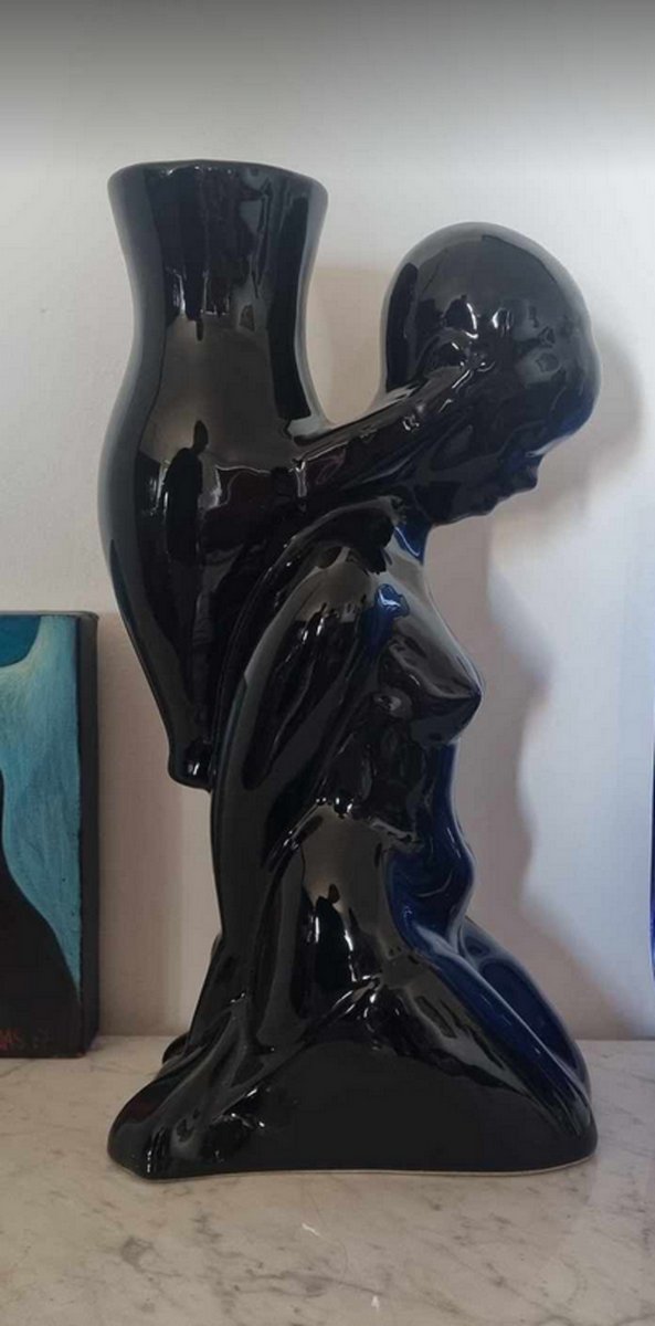 Vintage Vase from Dartmouth Pottery, 1958 for sale at Pamono