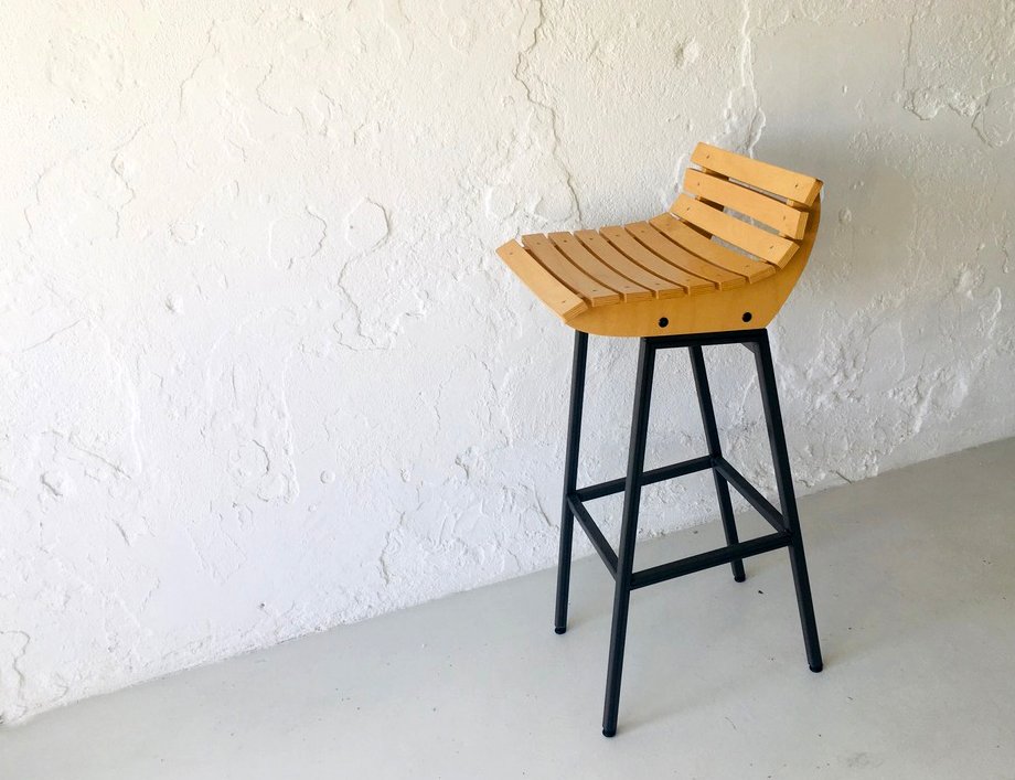 Cast Iron High Stool, 1990s for sale at Pamono