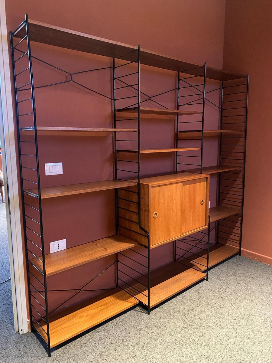 Vintage Modular Wall Unit, 1970s for sale at Pamono