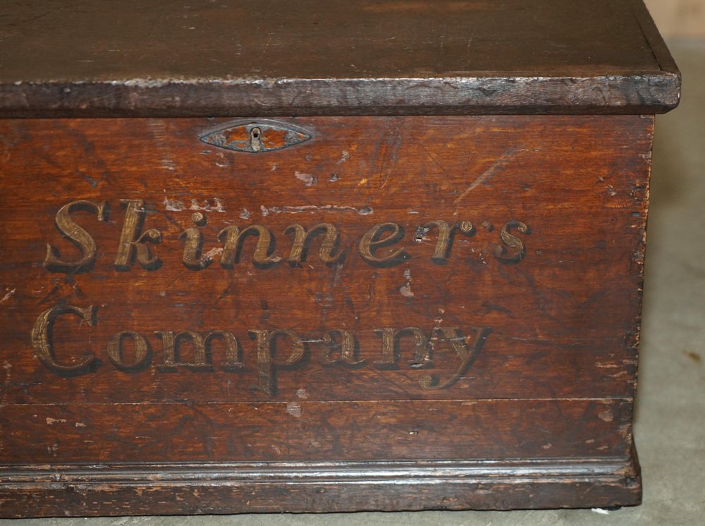 Antique Victorian Campaign Chest for sale at Pamono