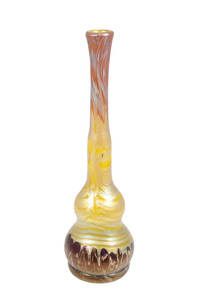 Art Nouveau Bohemian Glass Vase PG 358 from Johann Loetz Witwe, 1890s ...