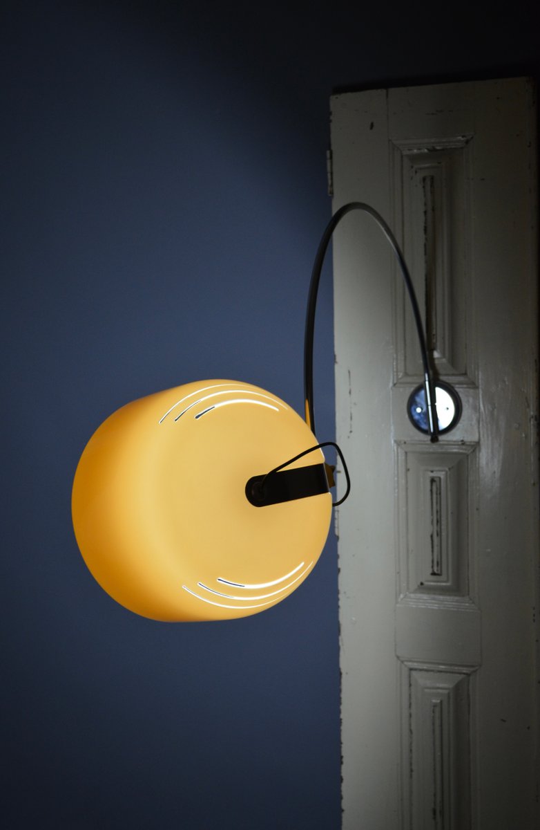 Italian Forma Wall Lamp by Luigi Massoni for Harvey Guzzini, 1970s for ...