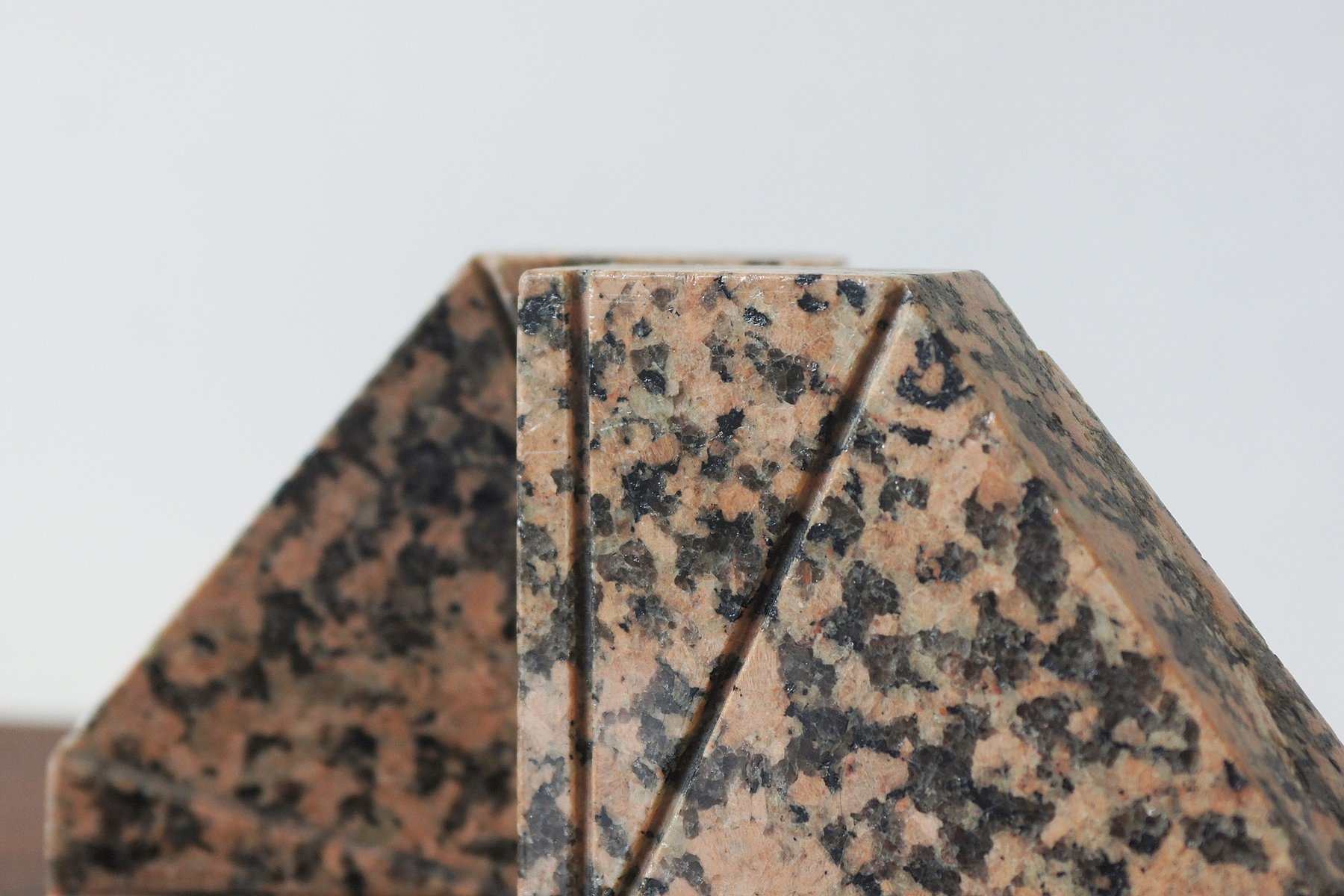 Art Deco Granite Bookends, Set of 2 for sale at Pamono