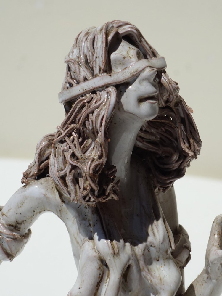 Vintage Italian Ceramic Figure by Dino Bencini, 1960 for sale at Pamono