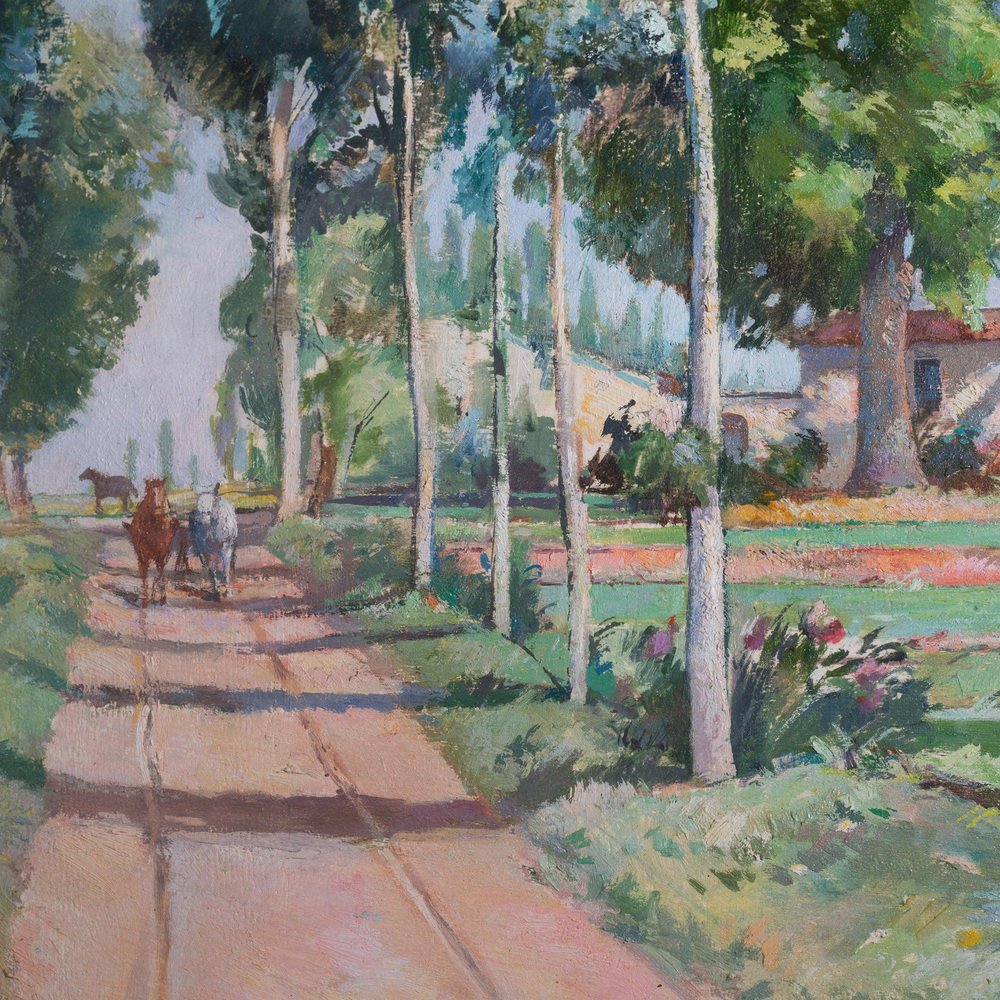 Marià, Impressionist Landscape, Oil Painting for sale at Pamono
