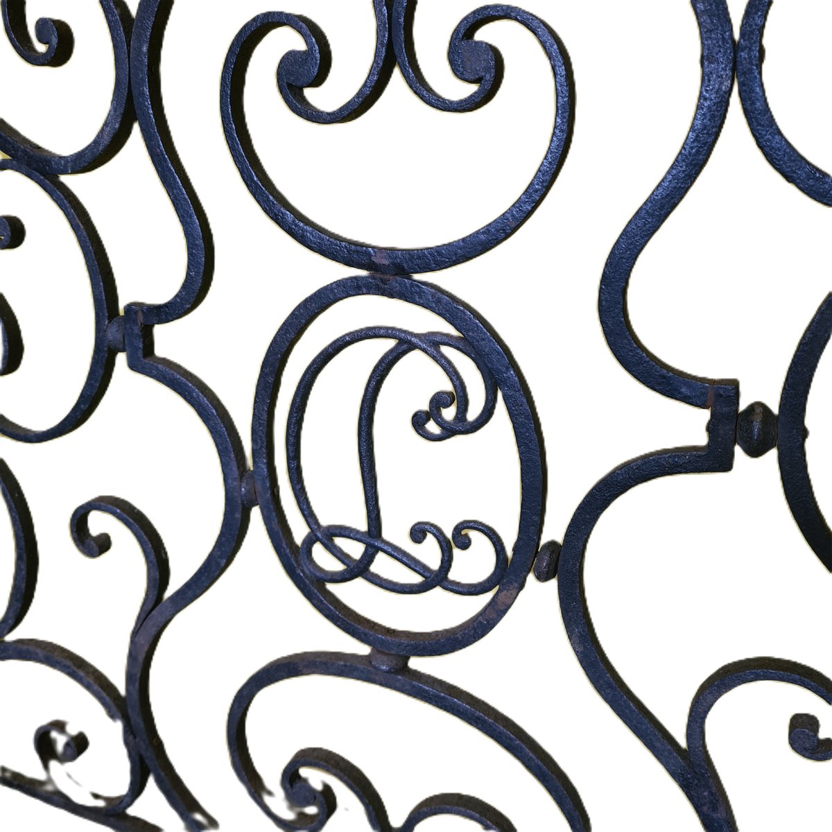 French Wrought Iron Standing Fence, Mid-18th Century for sale at Pamono