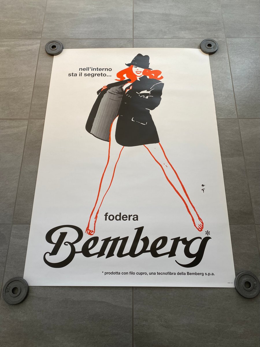 Original Vintage Nell'Interno Sta Il Segreto Fodera Bemberg Offset ...