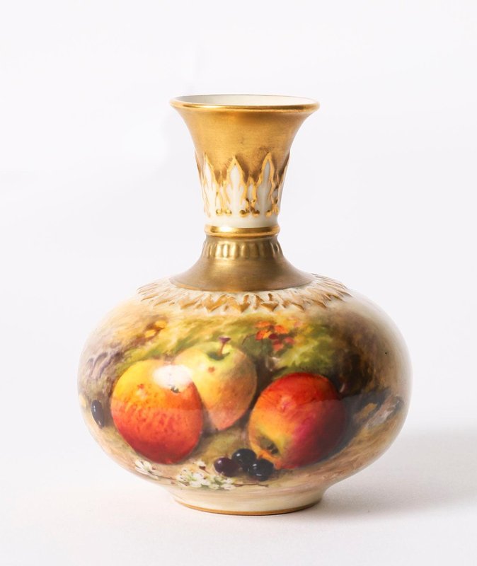 Miniature Vases by William Ricketts for Royal Worcester, 1920s, Set of ...