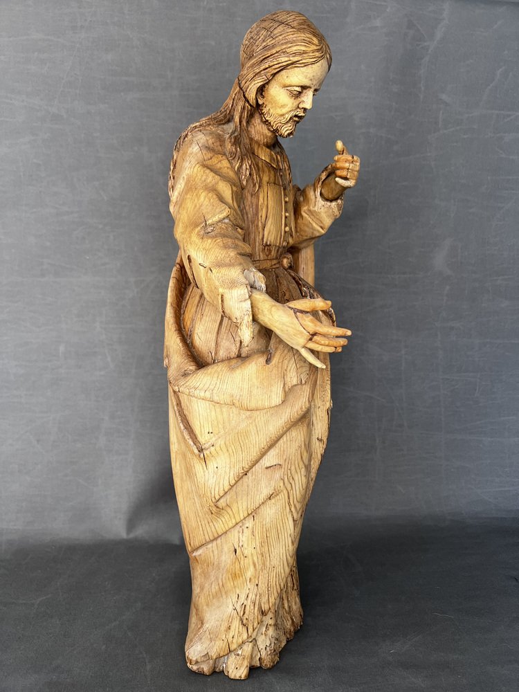 Hispanic Filipino Religious Carving in Birch by San José, 1800s for ...