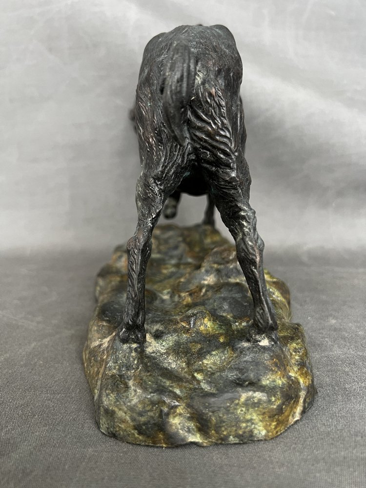Bronze Sculpture by Wilhelm Zwick, 1890s for sale at Pamono