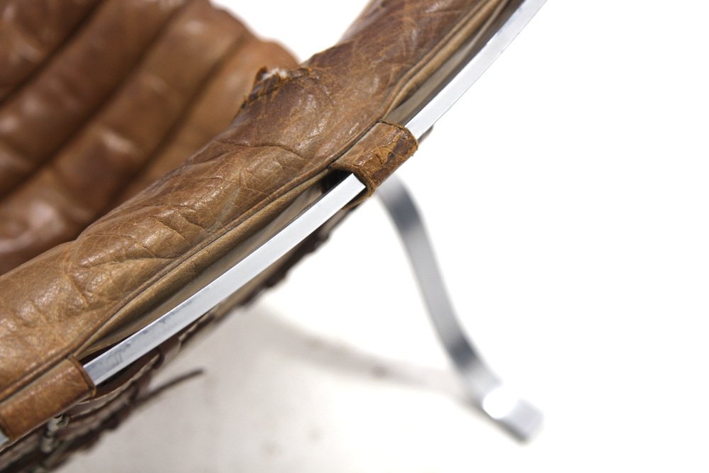 Ari Lounge Chair in Leather by Arne Norell, Sweden, 1960s for sale at ...
