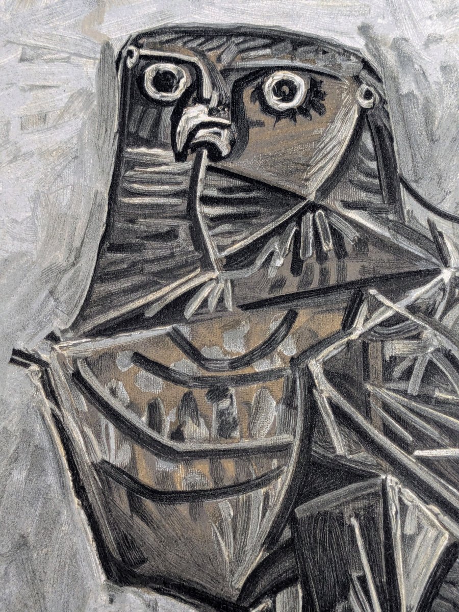 Pablo Picasso, The Owl, Limited Edition Photolithograph, 1954 for sale ...