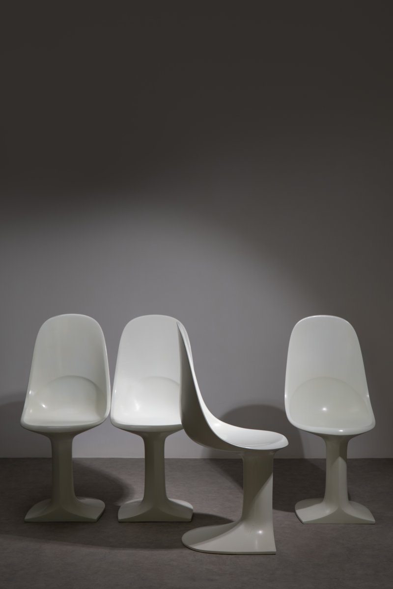 Table and 4 Chairs Mod. Foemina by Augusto Betti, Italy, 1967 for sale ...