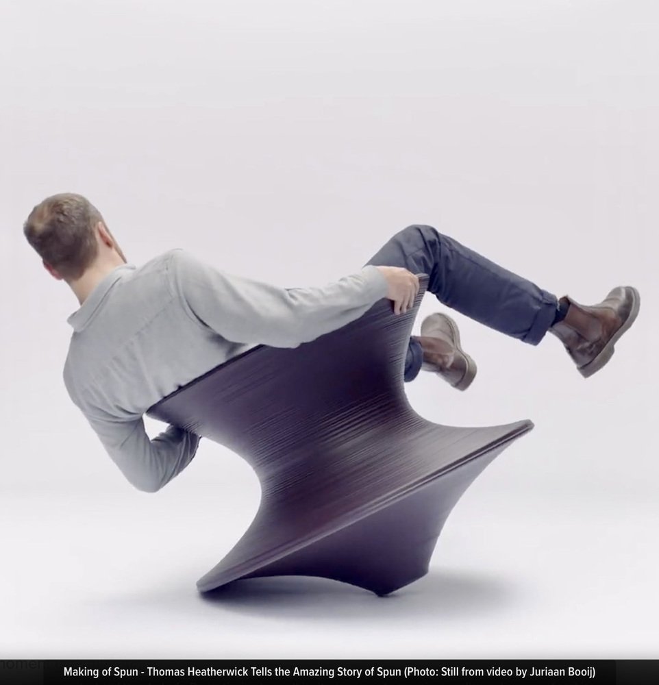 Spun Rotating Chair by Thomas Heatherwick for Magis for sale at Pamono