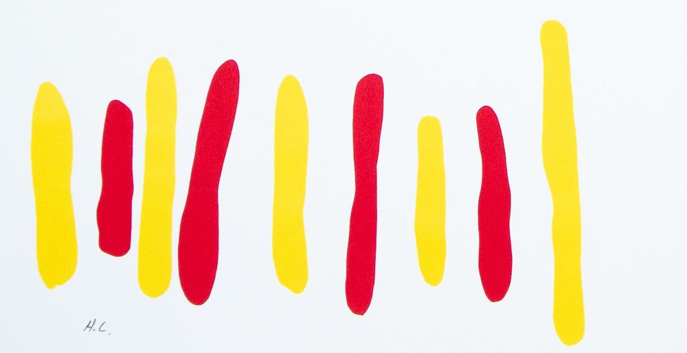 Joan Miro, Spanischer Garten mit Stern, Signierter Siebdruck bei Pamono ...