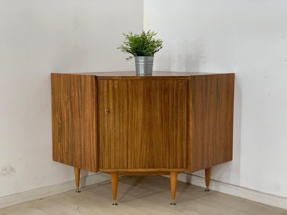 Vintage German Corner Dresser, 1960s for sale at Pamono