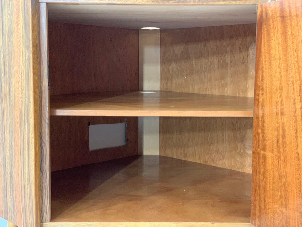 Vintage German Corner Dresser, 1960s for sale at Pamono